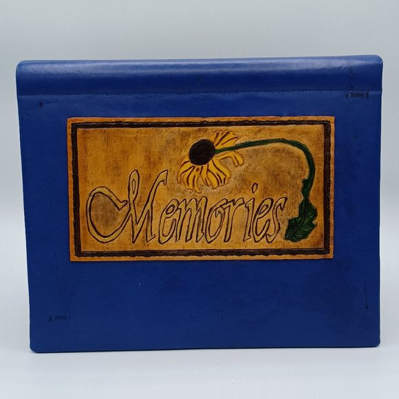 Handmade | Other | Handmade Leatherbound Keepsake Photo Album Memories ...